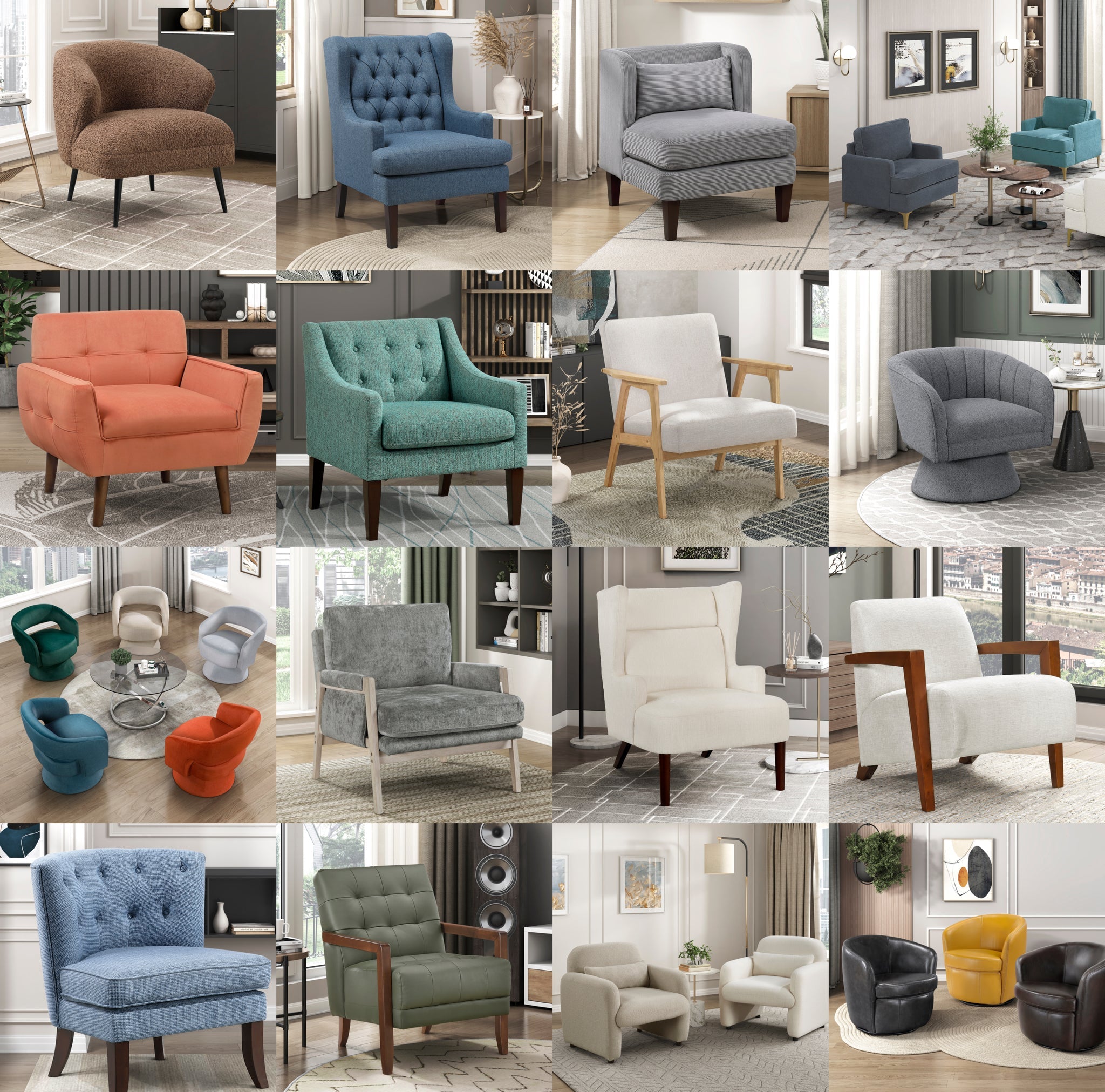 Accent Chairs – FurnitureFM